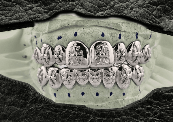 Chrome Hearts Grillz DQ1998 – Gold Teeth America
