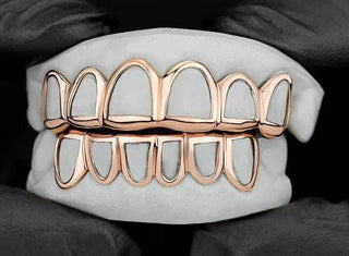 Custom Gold Grillz | 10K, 14K & 18K Gold | Gold Teeth America
